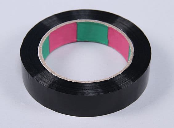 Wing Tape 45mic x 24mm x 100m Narrow - Black