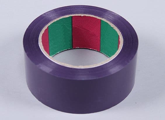 Wing Tape 45mic x 45mm x 100m Wide - Purple