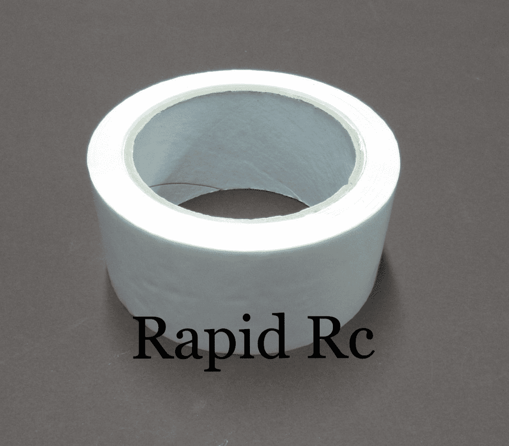 Wing Tape 45mic x 45mm x 100m - Wide - White