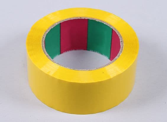 Wing Tape 45mic x 45mm x 100m Wide - Yellow