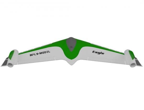 XFLY EAGLE 40MM EDF FLYING WING WITH GYRO - GREEN