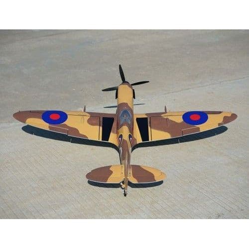Xfly Supermarine Spitfire MKIX 1200mm PNP - Desert Brown XF123P-B