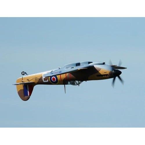 Xfly Supermarine Spitfire MKIX 1200mm PNP - Desert Brown XF123P-B
