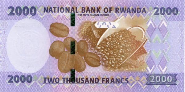 79944 RWANDA 28 06 2024 2 000 Francs banknote uncirculated
