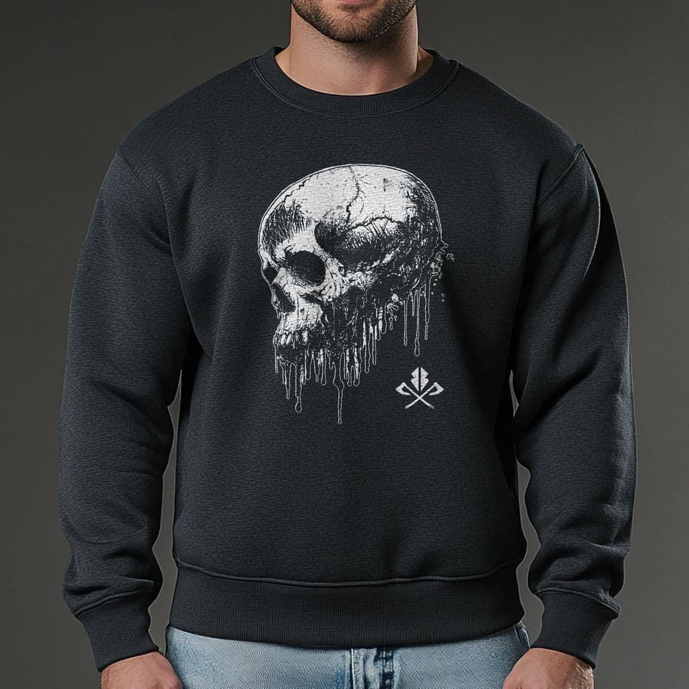 s847 Sacrament AW Sweat - Dark Heather Grey