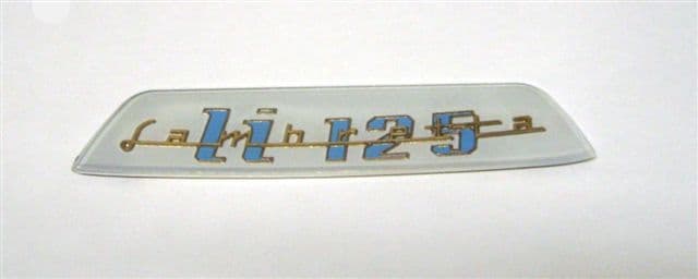 Lambretta Rear Frame Badge