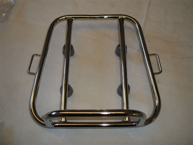 Lambretta Rear Sprint Rack Chrome
