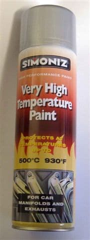 Simoniz Very High Temperature Silver Paint