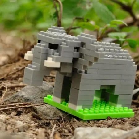 Elephant Micro Building Blocks
