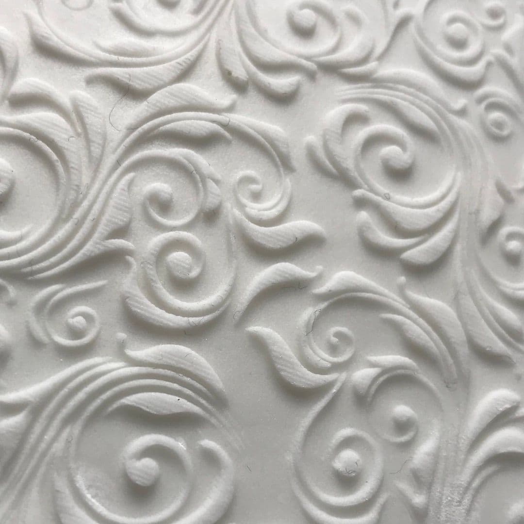 Emily Engraved square stamp