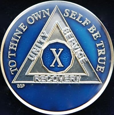 Midnight Blue Tri Plate