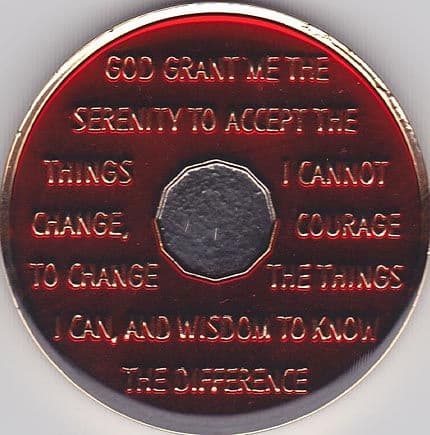 18 Year Mandarin Red Tri Plate