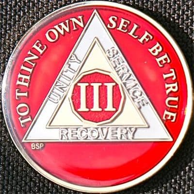 Mandarin Red Tri Plate