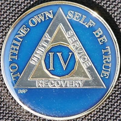 Midnight Blue Tri Plate