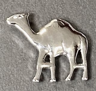Secret AA Camel Pin Silver New