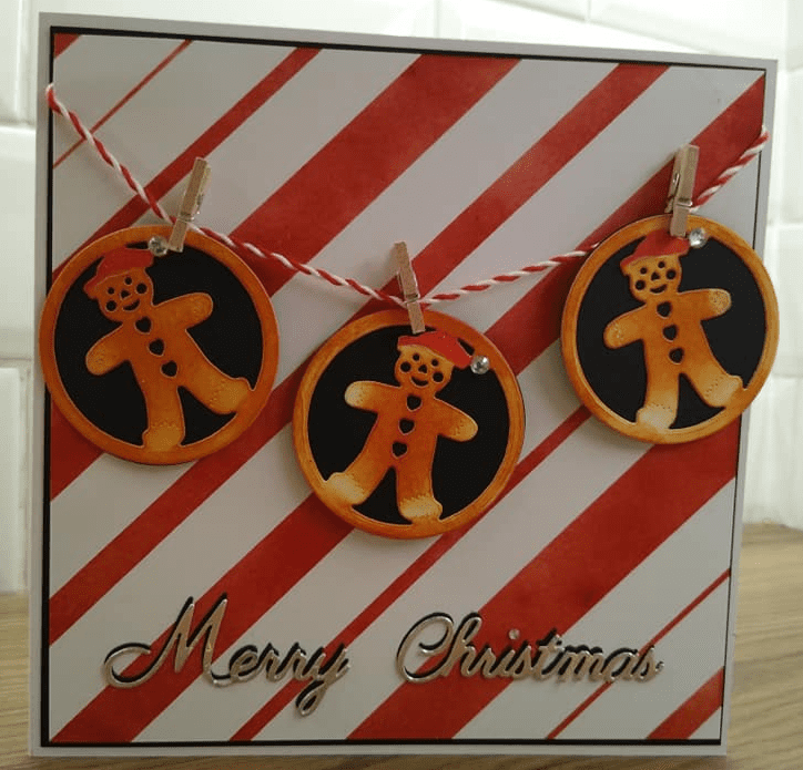 Gingerbread Man - Cut In or Cut Out Dies By Britannia Dies