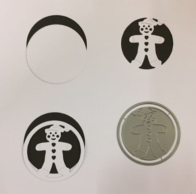 Gingerbread Man - Cut In or Cut Out Dies By Britannia Dies