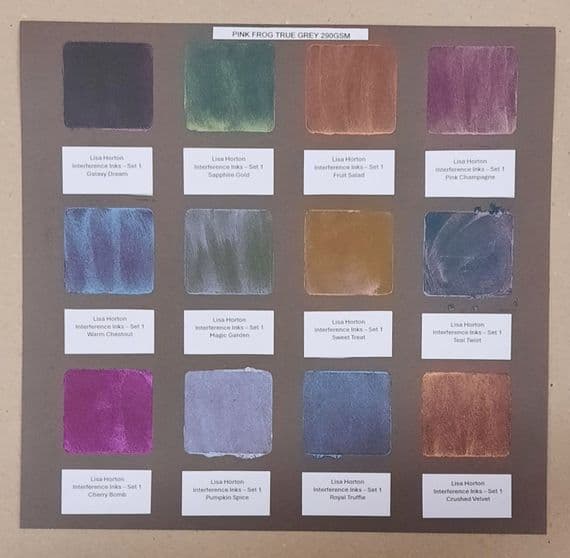 Lisa Horton Crafts Cloud 9 Interference Blending Ink Complete ...