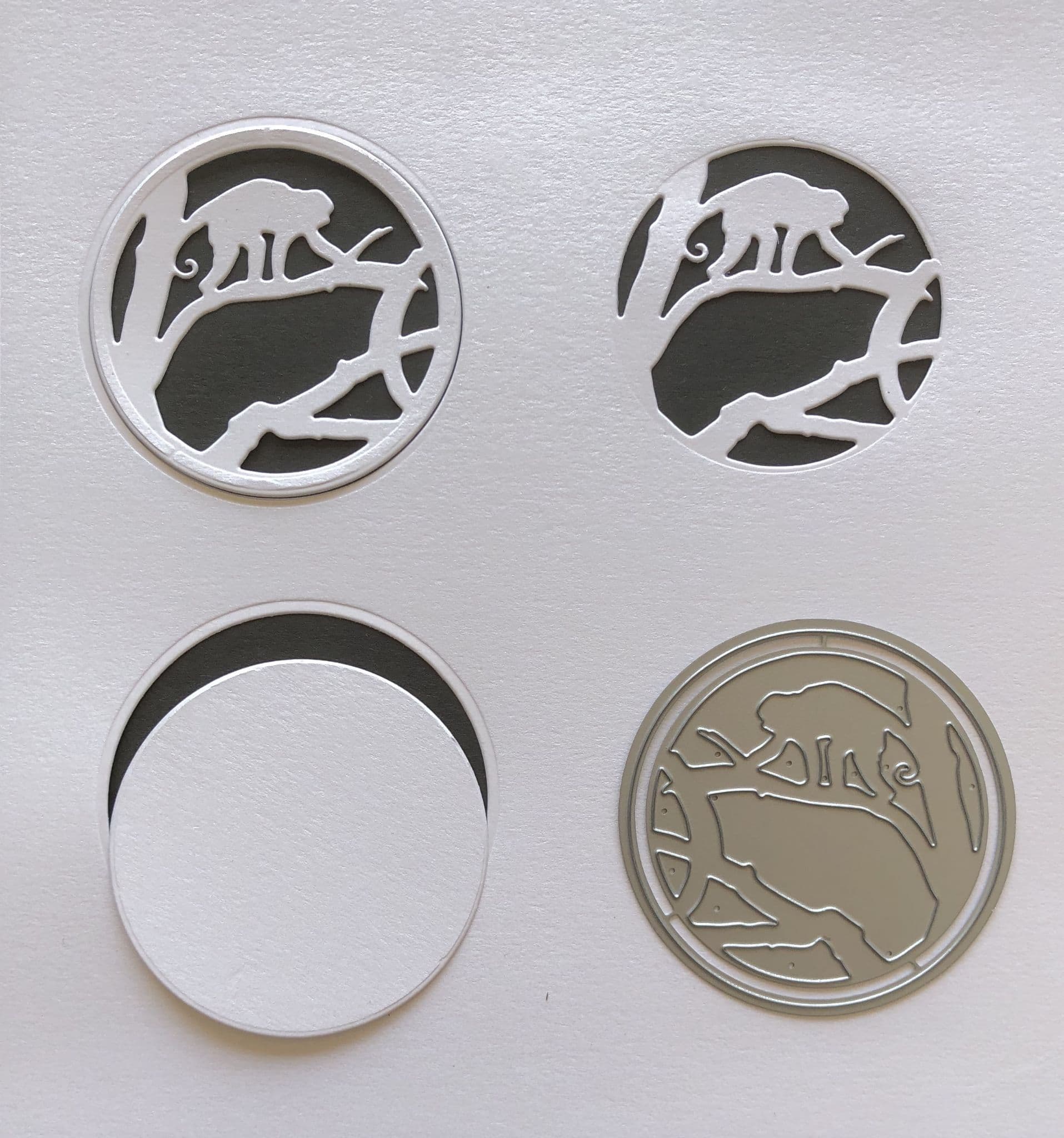 Monkey - Cut In or Cut Out Dies By Britannia Dies