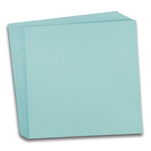 Pink Frog Crafts True Light Blue Card 290gsm 25 12" x 12" Sheets