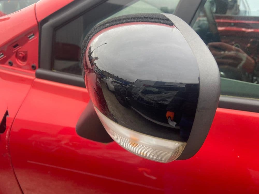 13-18 RENAULT CLIO MK4 PASSENGER SIDE POWER FOLDING WING MIRROR BLACK ...