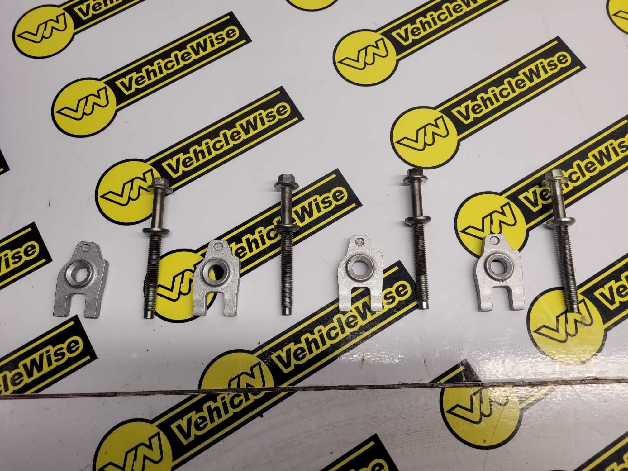 2014-2021 RENAULT TRAFIC 1.6 DCI R9M SET OF 4 INJECTOR CLAMPS & BOLTS ...