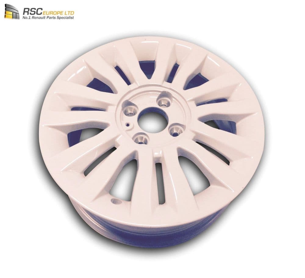 NEW DEL ARTE WHITE ALLOY WHEELS X 4