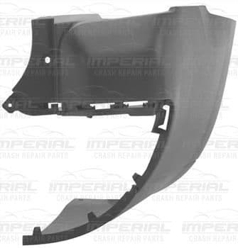Peugeot Partner 2012-2015 Rear Bumper Outer Black Section Long Wheel ...
