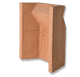 Clay 16" Solid Milner Fireback