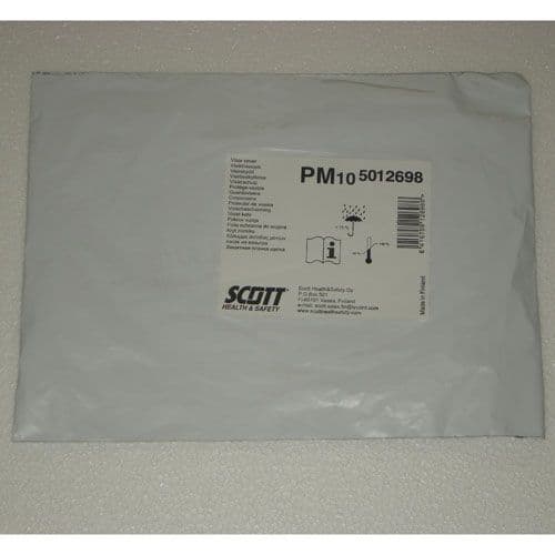 Tear-Off Visor Covers for Scott Gas Masks