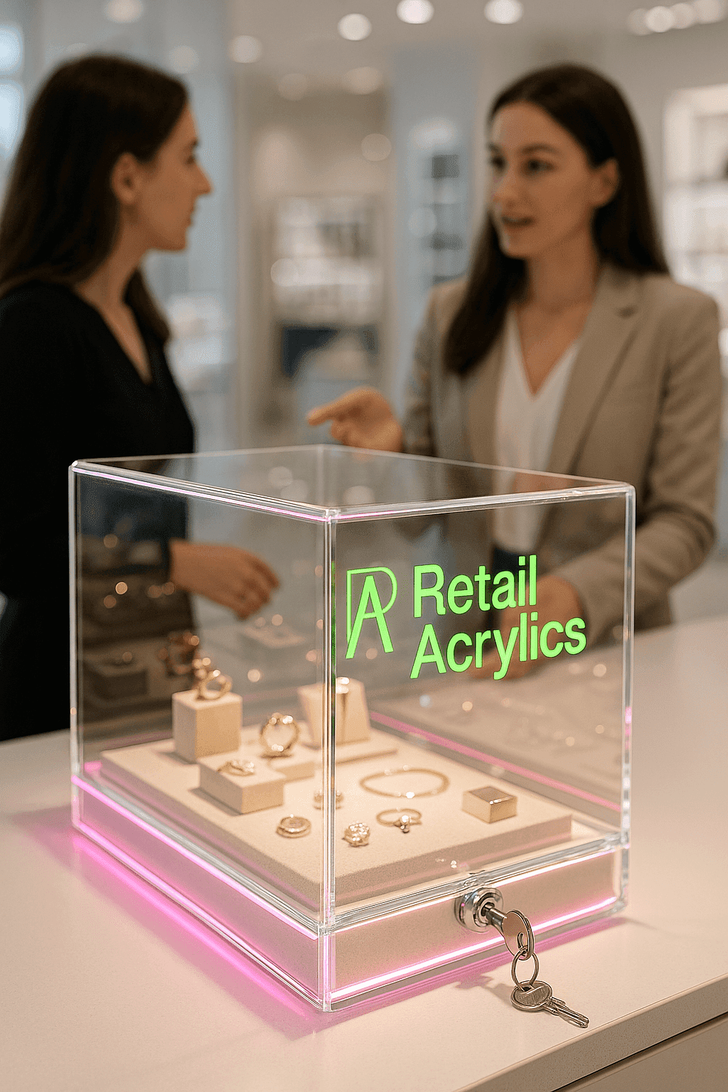 Lockable Display Cases: Security Meets Customer Access