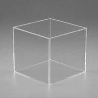 10cm - Clear Acrylic Display Cube / Box