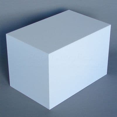 White Acrylic Cubes and Boxes