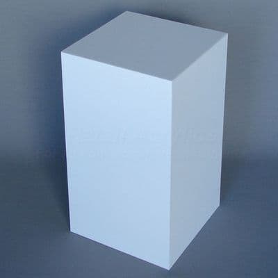 White Acrylic Cubes and Boxes