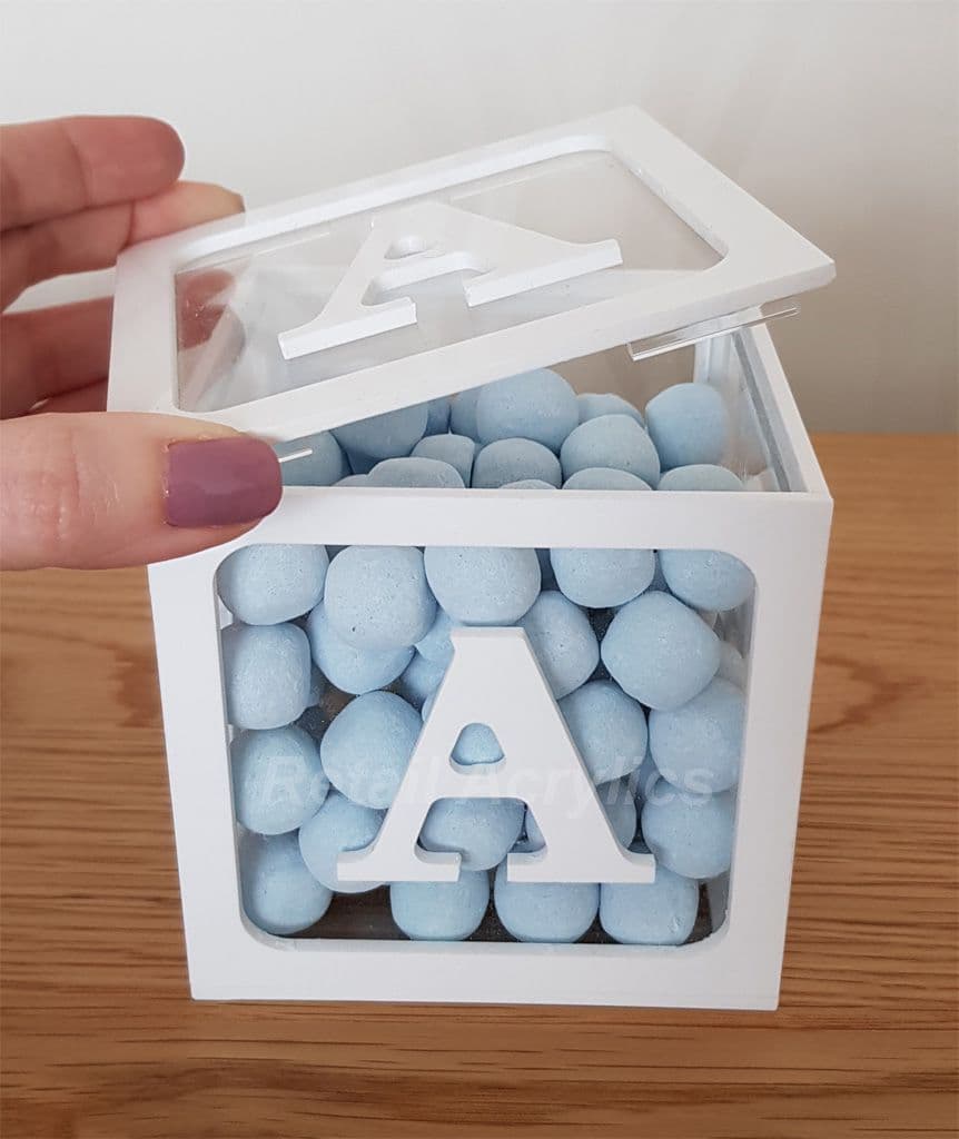 ABC Blocks Acrylic boxes - Small