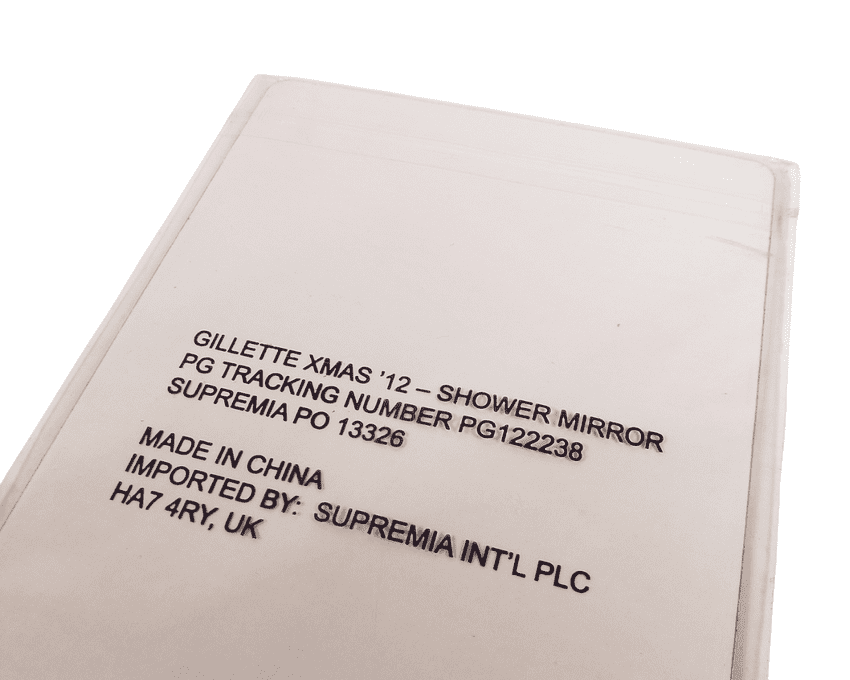 2012 Xmas Christmas Gillette Safety Razor Shower Shaving Advertising ...