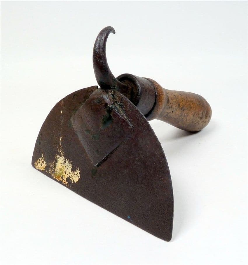 Antique Farming Tool Wrought Iron Pig Hog Scraper Hook Cattle Livestock ...