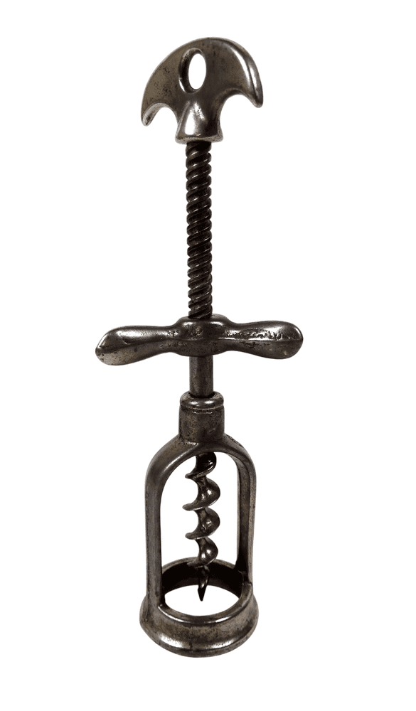 Antique French Perille Type Triple Flynut Fly Nut Mechanical Open Frame ...