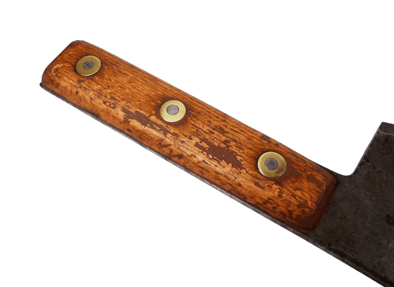 Antique Kitchen Elwell Wednesbury Professional Butchers Cleaver Knife ...