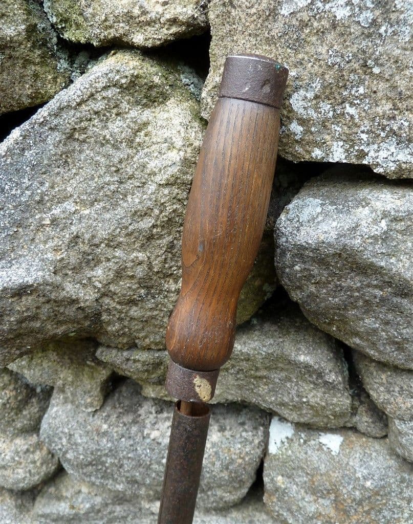 Antique Vintage Gardening Farming Tool Long Handled Drain Gully Cleaner ...