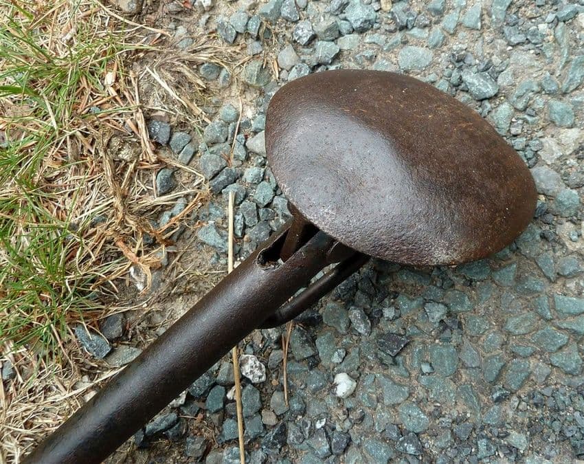 Antique Vintage Gardening Farming Tool Long Handled Drain Gully Cleaner ...