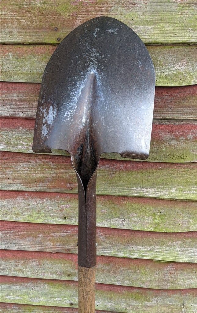 Antique Vintage Gardening Tool Long Handled Heat Treated Spade Shovel ...