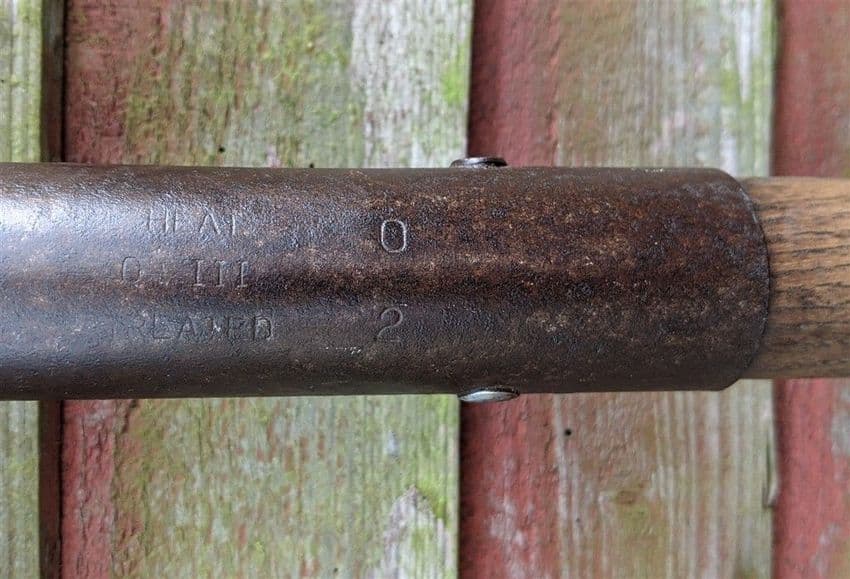 Antique Vintage Gardening Tool Long Handled Heat Treated Spade Shovel ...