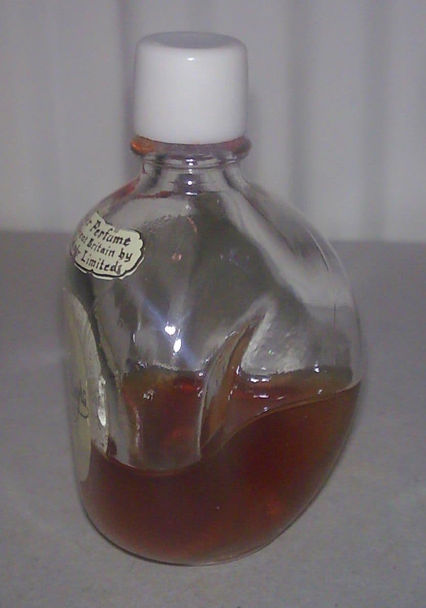 HTF Boxed Vintage Mini Miniature Scent Bottle Olive Adair Ltd Palmyra ...