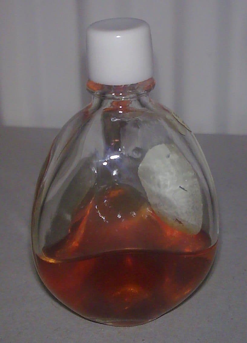 HTF Boxed Vintage Mini Miniature Scent Bottle Olive Adair Ltd Palmyra ...
