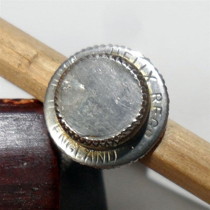 HTF Vintage Antique English NP Solid Brass Helix Drawing Pencil Compass ...