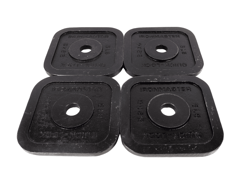 Ironmaster Quick-Lock Adjustable Dumbbell Plate Set 20lbs 8 8kg ...
