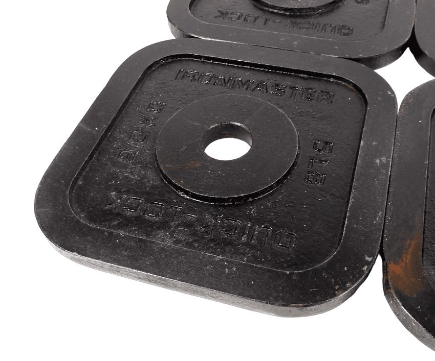 Ironmaster Quick-Lock Adjustable Dumbbell Plate Set 20lbs 8 8kg ...