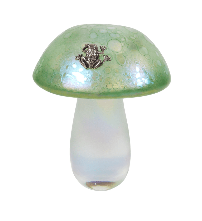 John Ditchfield Glasform Studio Glass Toadstool Mushroom With HM ...