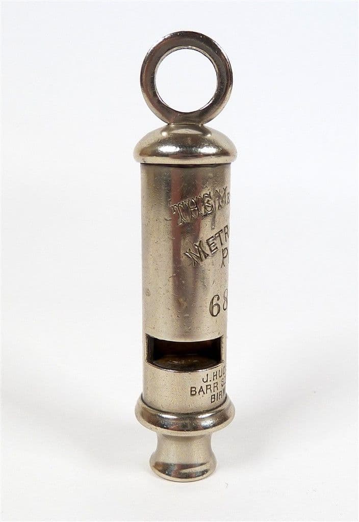 Original Antique Hudson & Co Barr Street Hockley Metropolitan Police ...